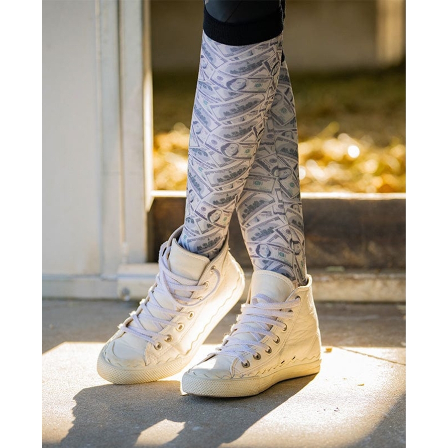 High Top Converse With Socks