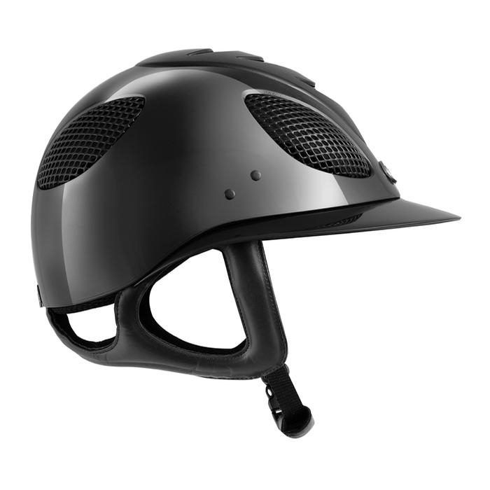 GPA First Lady Gloss Helmet (Black) Helmets at Chagrin Saddlery Main