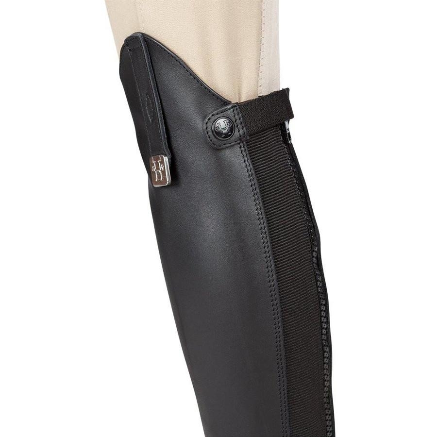 Huntley Equestrian Premium Brazilian Leather Half Chaps Adult Half ...