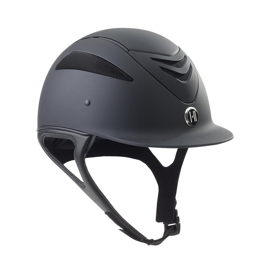 One K Defender Matte Helmet (Black) NI Helmets at Chagrin Saddlery Main