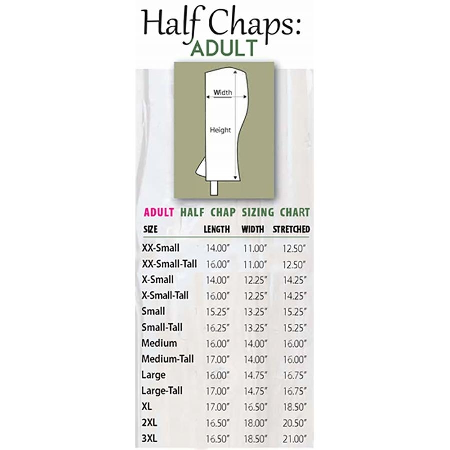 Perri's Adult Suede Half Chaps Adult Half Chaps at Chagrin Saddlery Main