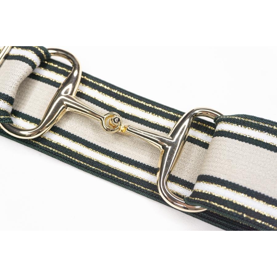 Ellany Equestrian Gold Snaffle Belt 2 IN (Quinn) Belts at Chagrin ...