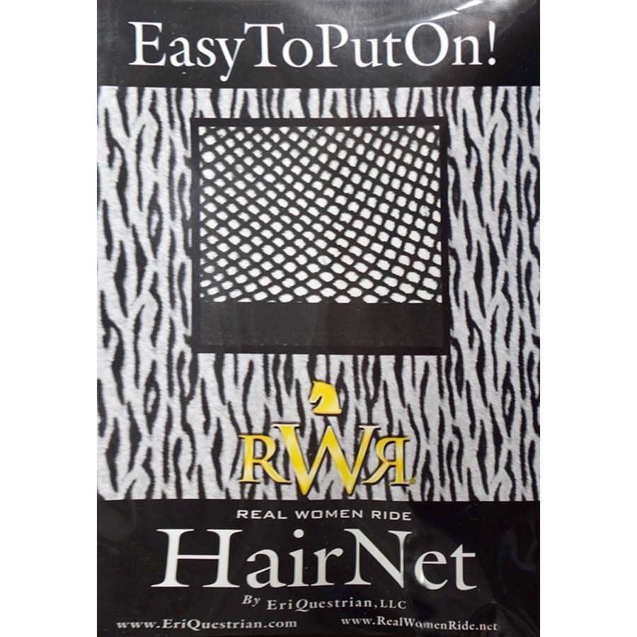 RWR No Knot Hair Net (Black) Hairnets at Chagrin Saddlery Main