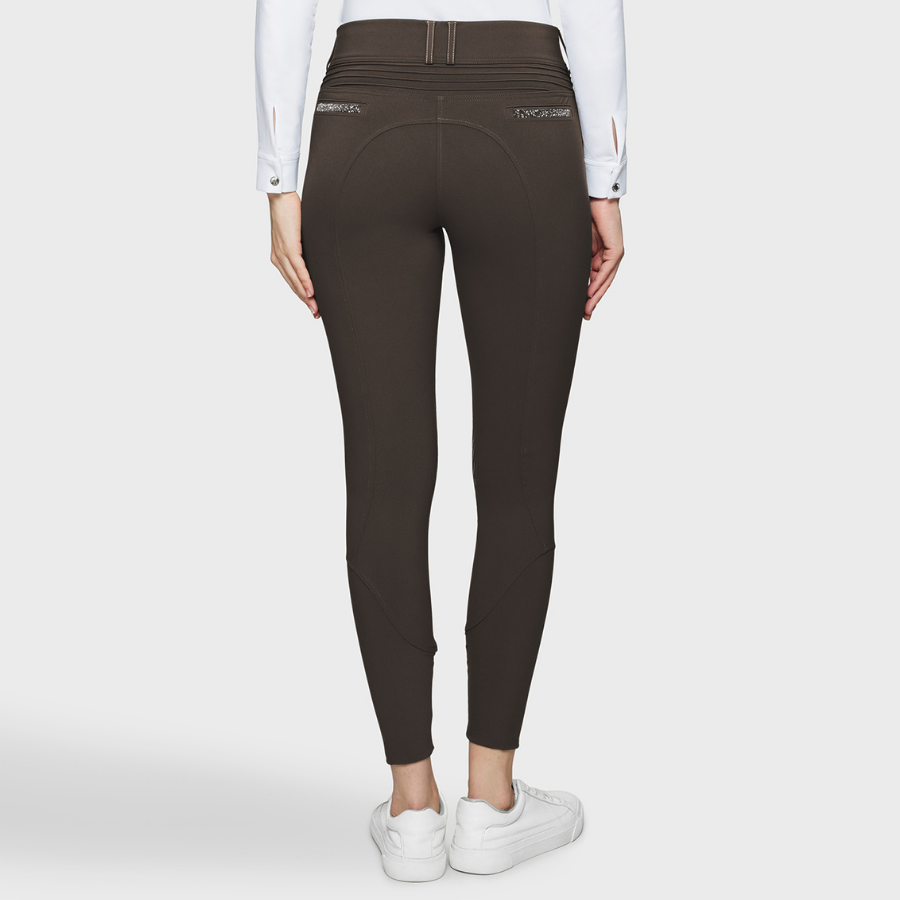 Samshield Apparel Clara Premium Knee Patch Breech (Mocha) Ladies ...