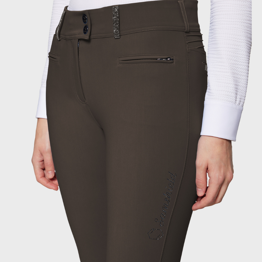 Samshield Apparel Clara Premium Knee Patch Breech (Mocha) Ladies ...