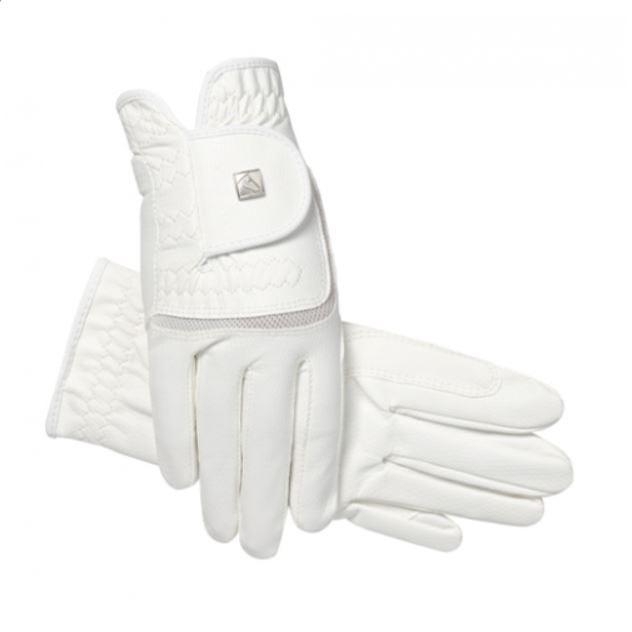 SSG Gloves Soft Touch Glove (White) Gloves at Chagrin Saddlery Main