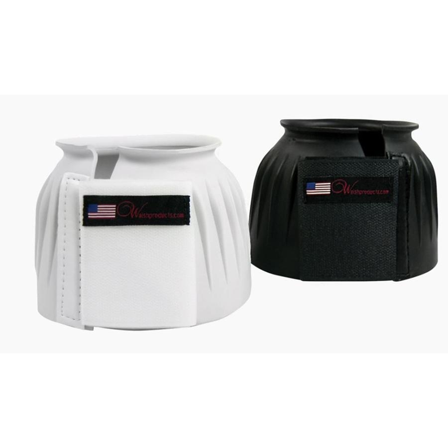 Walsh Leather Ribbed Velcro Bell Boots Bell Boots at Chagrin Saddlery Main