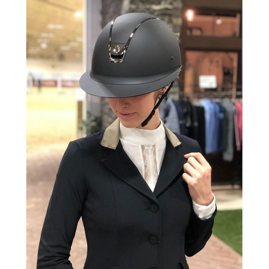 Samshield Miss Shield Shadowmatt Helmet (Black) Helmets at Chagrin ...