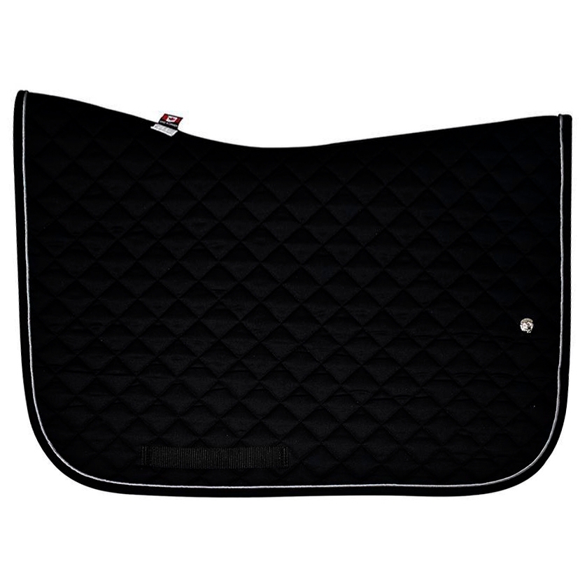 Ogilvy Equestrian Jump Baby Pad with Piping(Black/Light Grey/Black) All ...