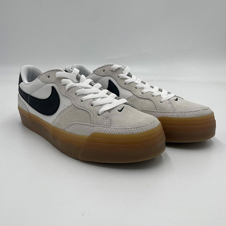 Nike SB Zoom Pogo Plus (White/Black/Gum) Shoes Mens at Emage Colorado, LLC