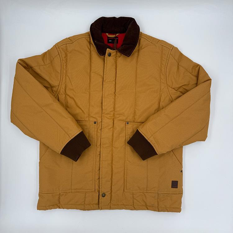 Brixton Builders Ranch Jacket (Spruce Yellow) Mens Jackets at Emage ...