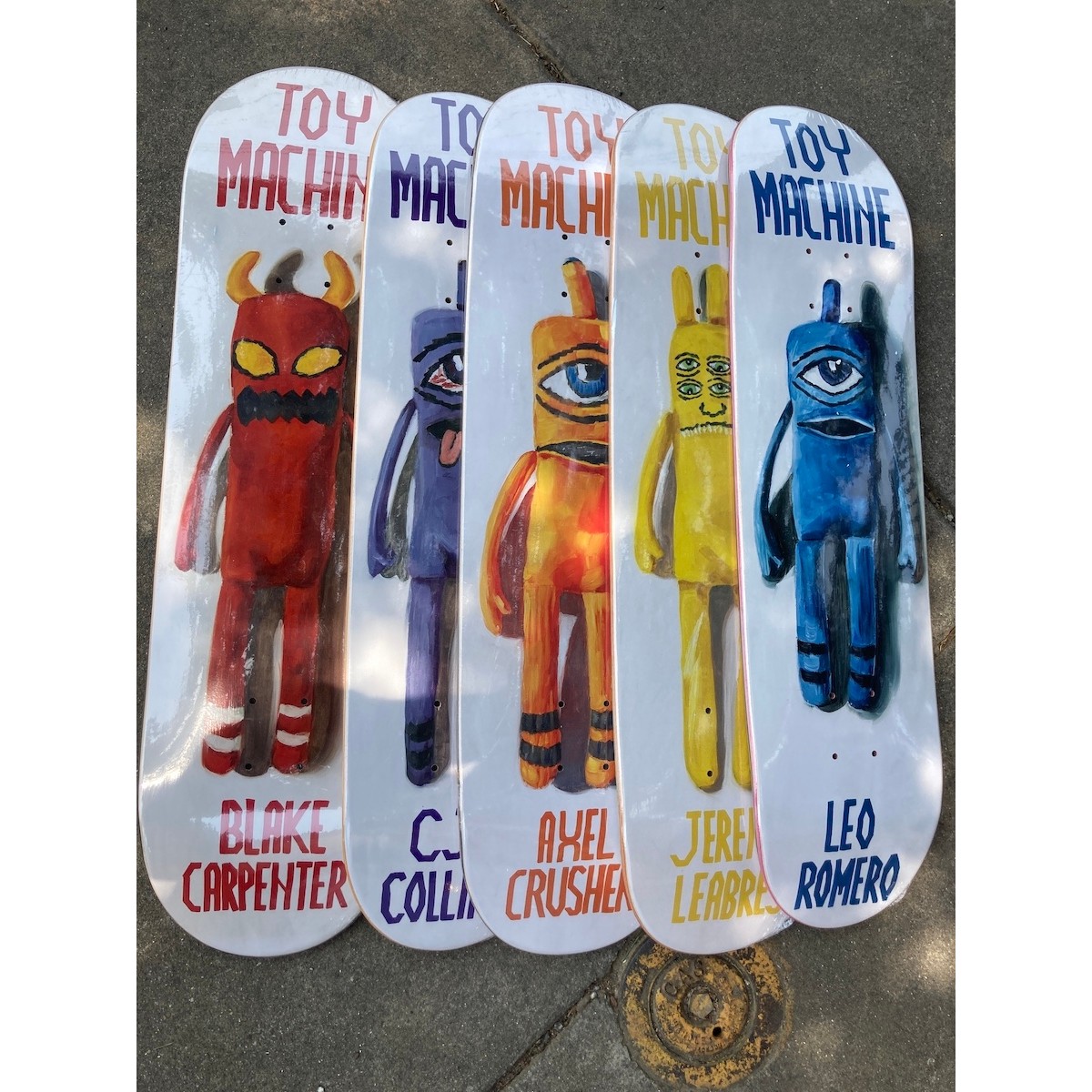 Toy Machine Characters