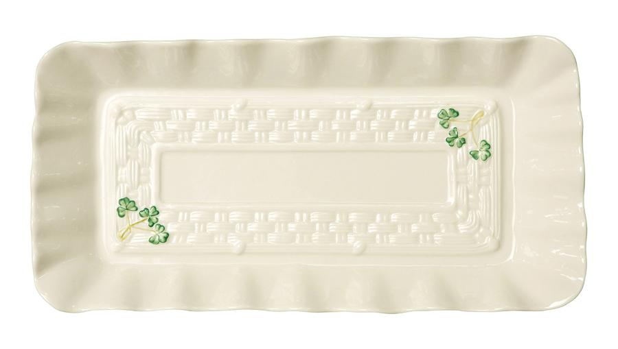 Belleek China Belleek Shamrock Tray Gifts For Home Tableware at Irish ...