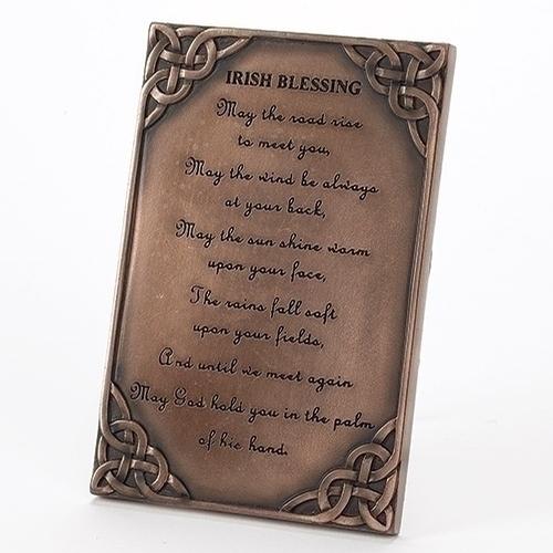 RMP Irish Blessing Standing Plaque Gifts For Home at Irish on Grand