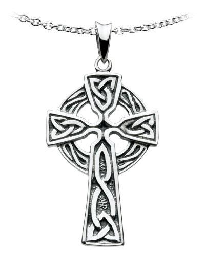 Kit Heath Celtic Pendant Oxidised Cross Jewelry Crosses at Irish on Grand