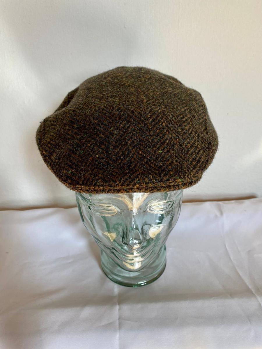 Hanna Hats Brown Tweed Irish Hat Clothing Caps Hats at Irish on Grand