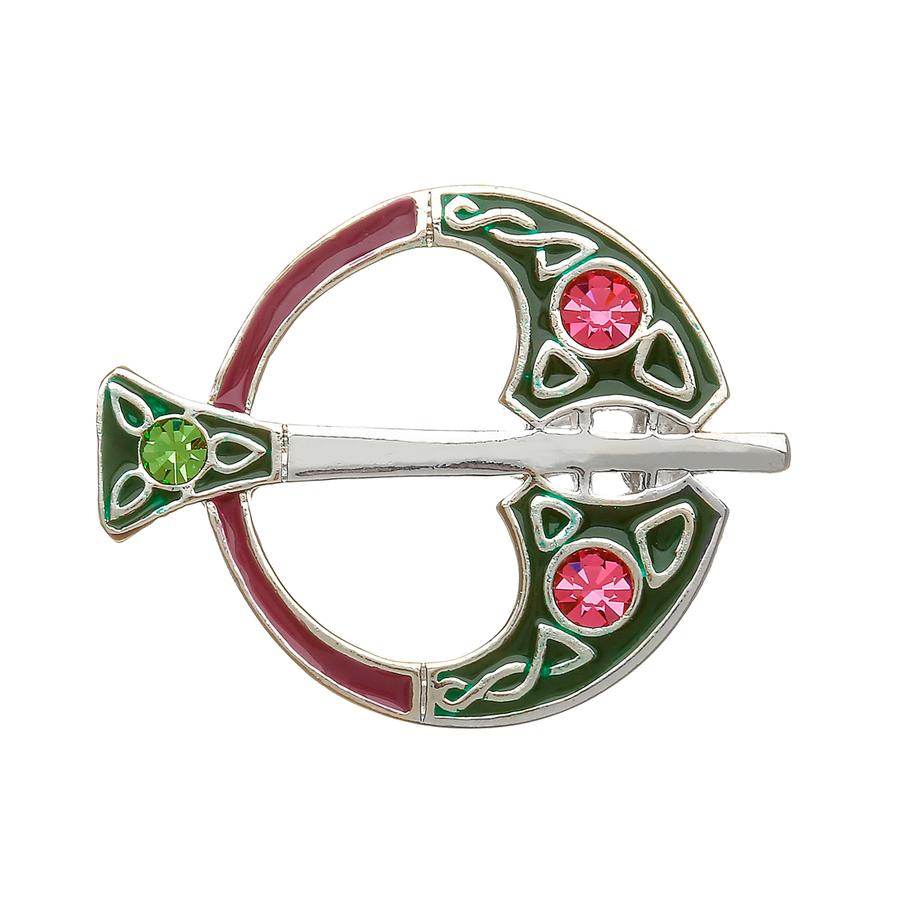 Amethyst Dublin Irish Brooch Pin (Tara Dancing) Jewelry Brooches Pins ...