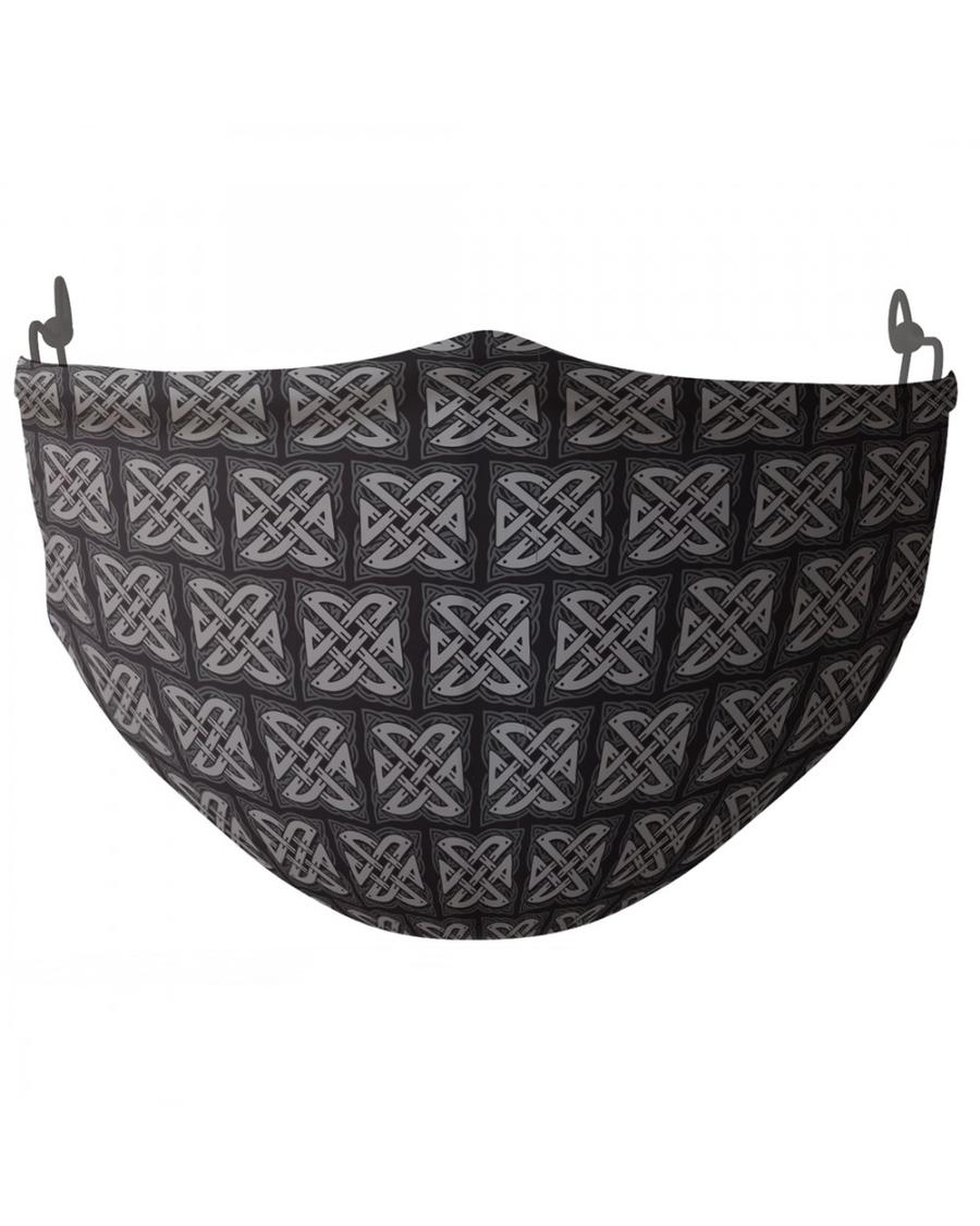 Patrick Francis Irish Celtic Face Mask(Black Grey) Gifts Surprise Me at ...