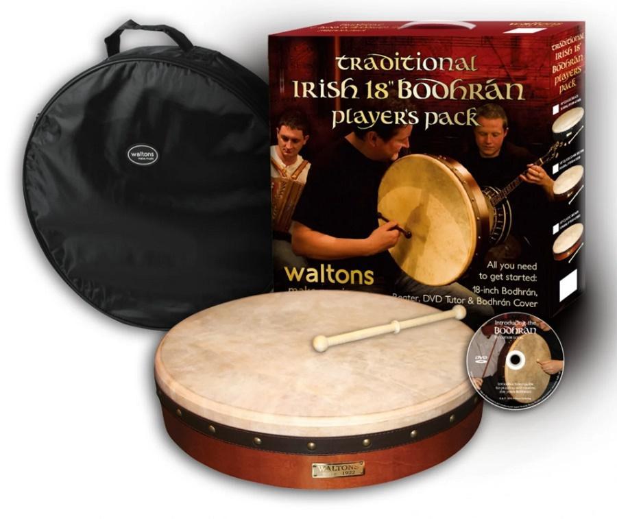 Hal Leonard Irish Bodhran Drum Pack Entertainment Instruments at Irish ...