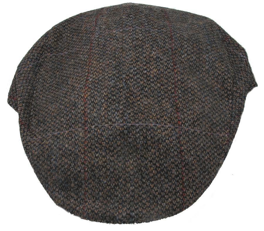 Hanna Hats IrishTouring Cap (Brown Check) Clothing Caps Hats at Irish ...