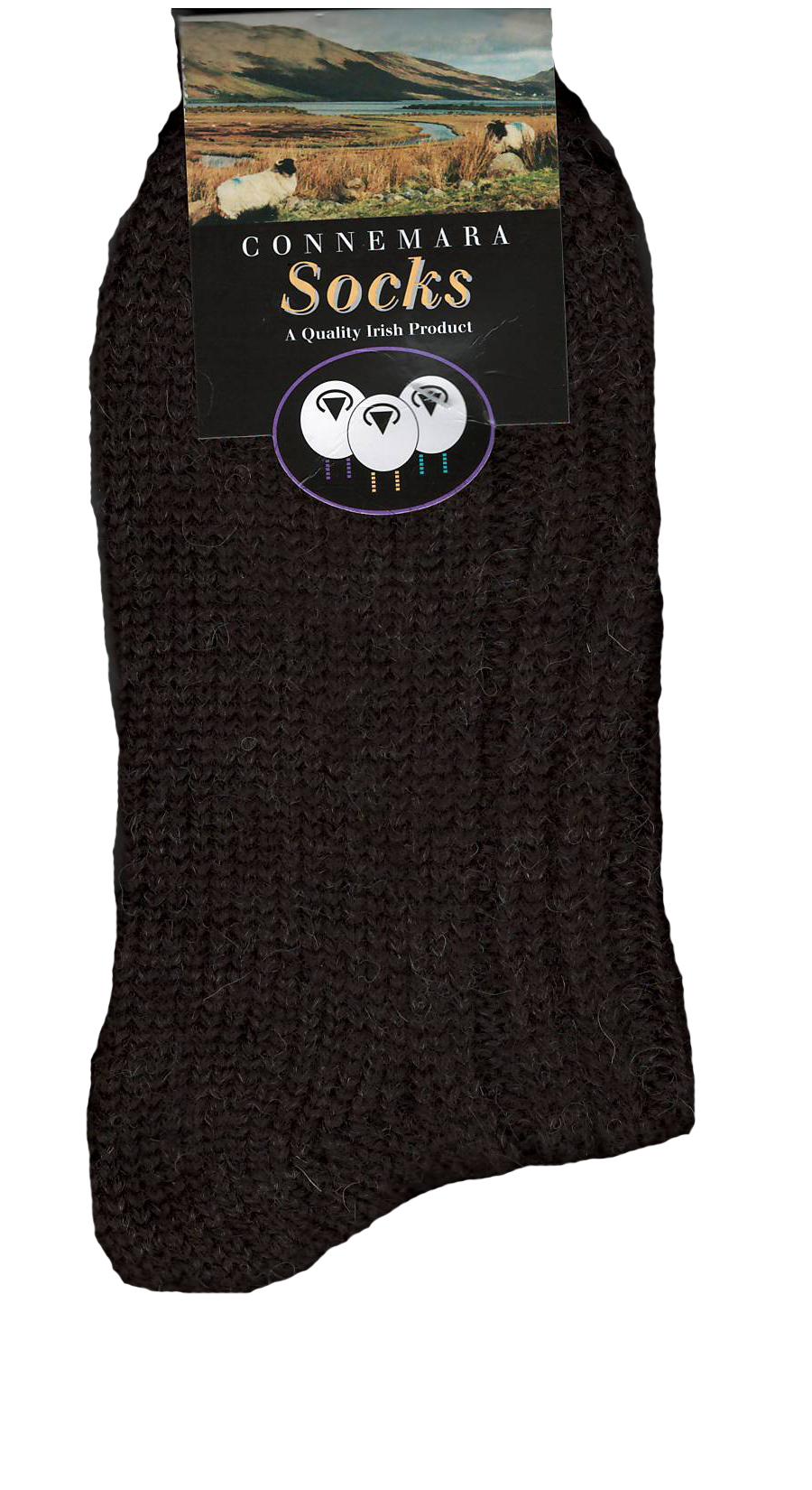 Connemara Socks Jacob Sheep Wool Sock (Turf) Clothing Accessories at ...