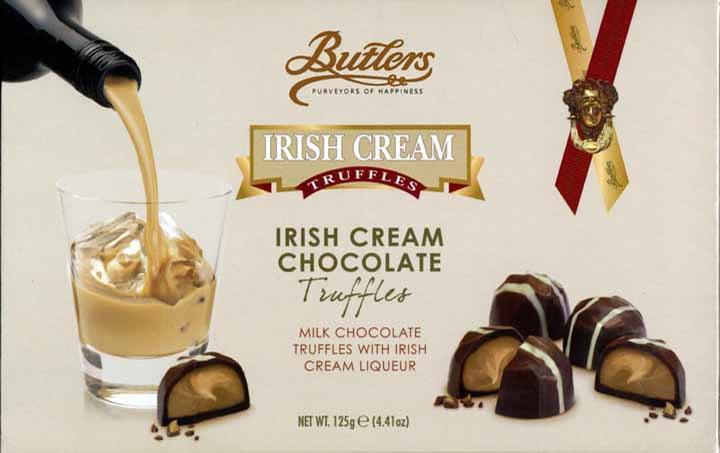 Butlers Irish Cream Liqueur Truffles at Irish on Grand