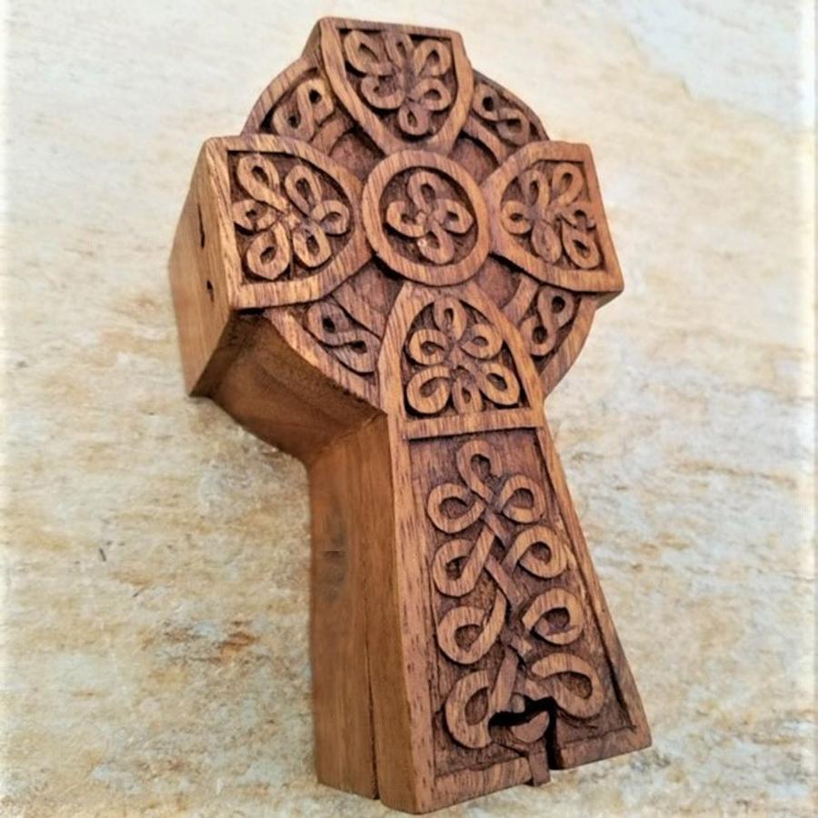 BF Celtic Cross Puzzle Box Gifts Surprise Me at Irish on Grand