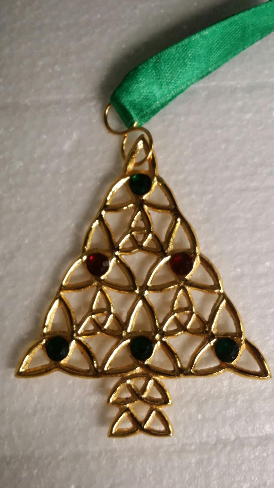 BOE Gold Trinity Knot Ornament Occasion Holidays Christmas at Irish on ...