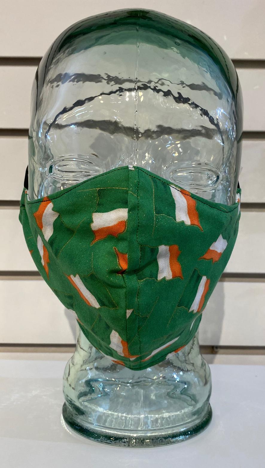 Irish Celtic Face Mask Irish Flag Mask Gifts Surprise Me at Irish on Grand