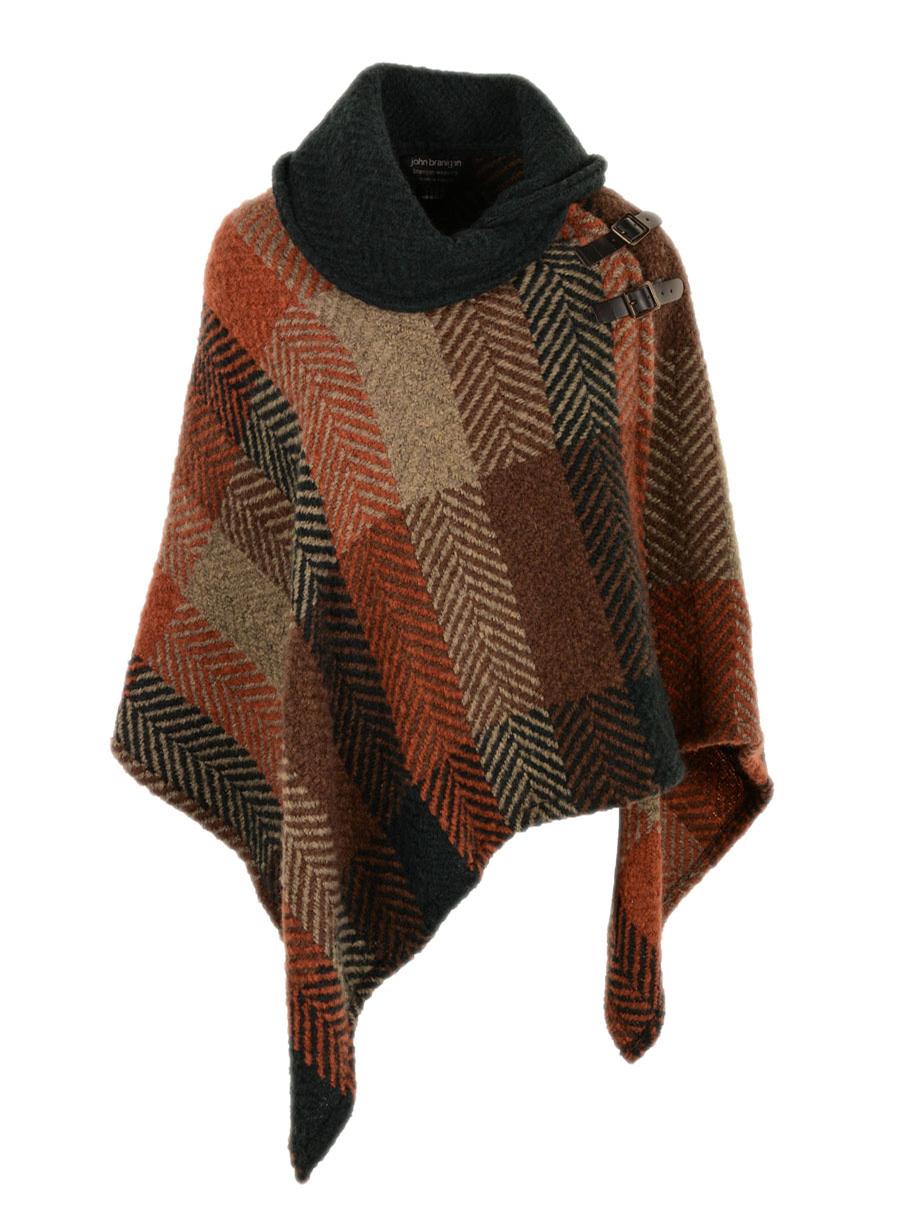 Branigan Weavers Irish Shawl Collar Cape (Autumn Leaves) Clothing Capes ...