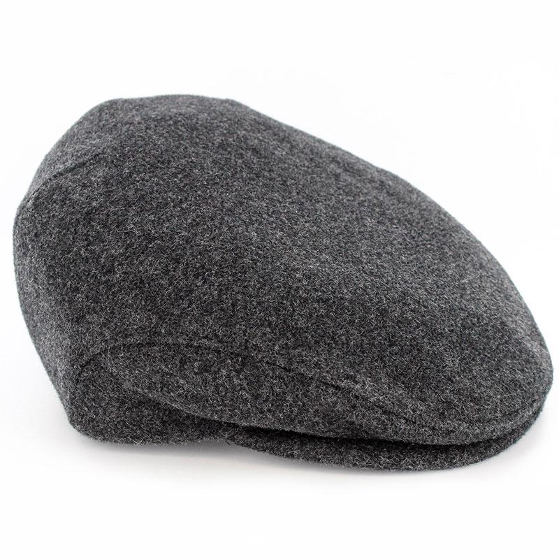 Muckross Weavers Irish Tweed Cap (Charcoal Grey) Clothing Caps Hats at ...