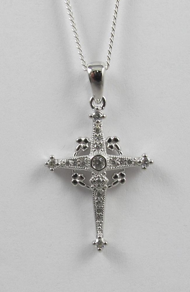 Fado Jewelry Irish Shamrock Cross Jewelry Crosses at Irish on Grand