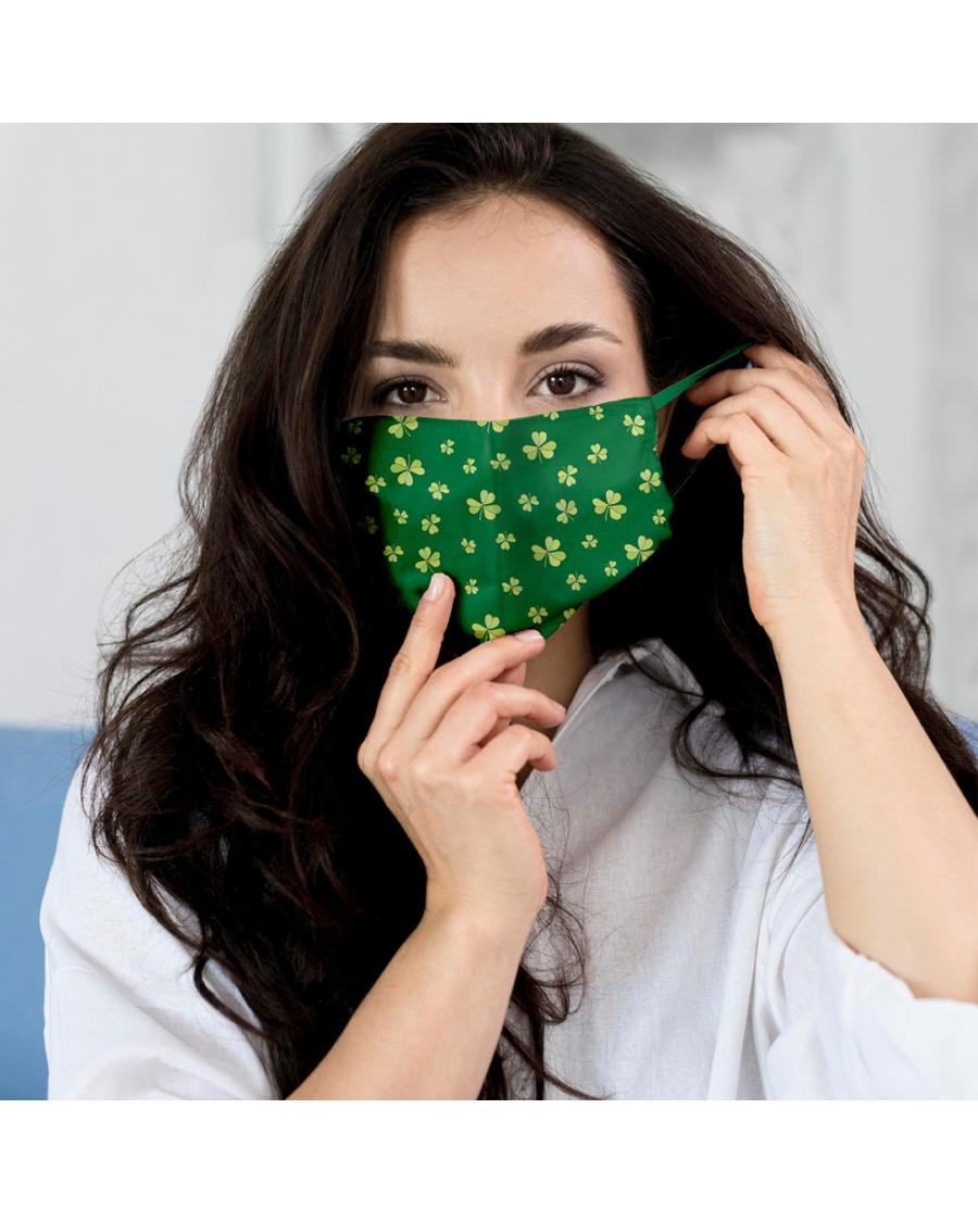 Irish Traditional Craft Irish Celtic Face Mask(Green Shamrock) Gifts ...