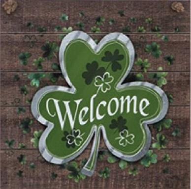 Burke and Hogan Irish Welcome Sign Gifts For Home For Wall at Irish on ...