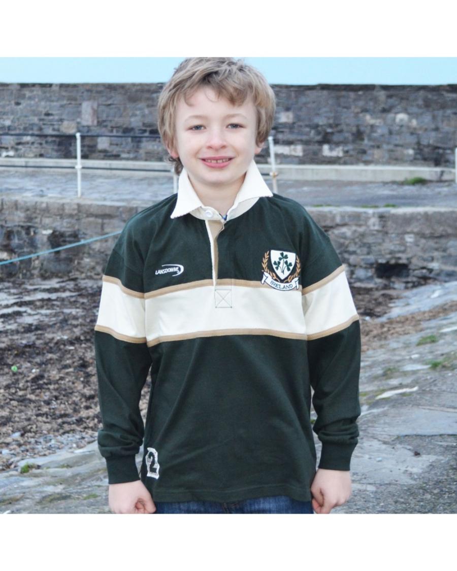 Irish Traditional Craft Kids Rugby Shirt Clothing Tops at Irish on Grand