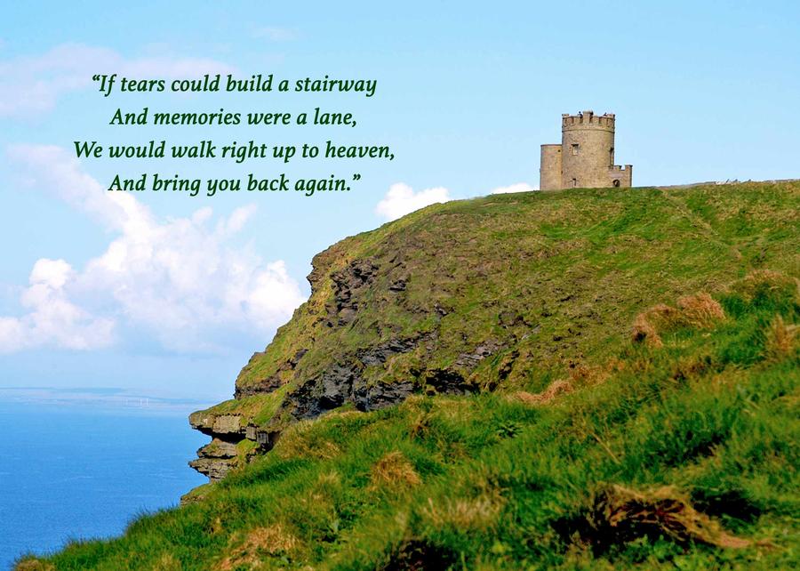 Mundo Images O'Briens Tower Irish Sympathy Card Gifts Cards at Irish on ...