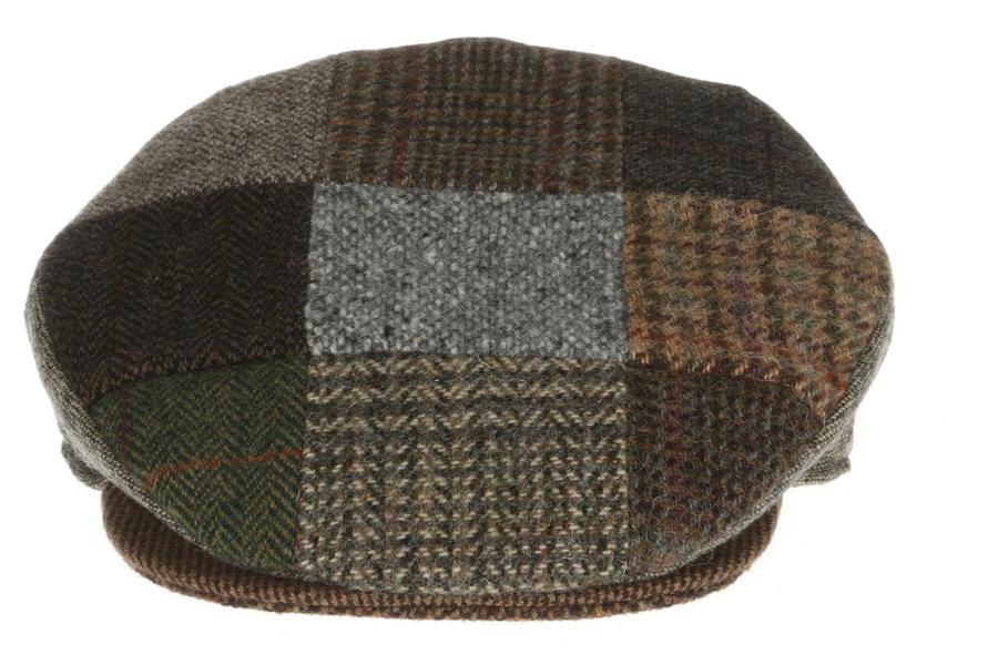 Hanna Hats Irish Vintage Cap (Patch Tweed) Clothing Caps Hats at Irish ...