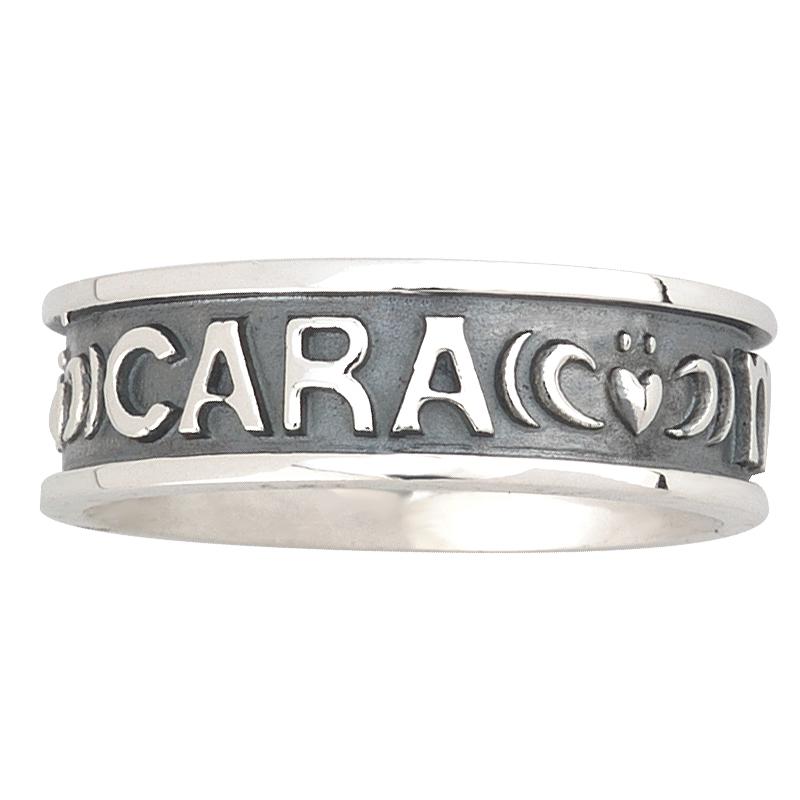 Solvar Jewelry 'Mo Anam Cara' Large Silver Ring Jewelry Rings at Irish ...