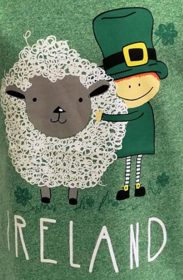 Irish Traditional Craft Baby Leprechaun Sheep Romper Clothing Tops at ...