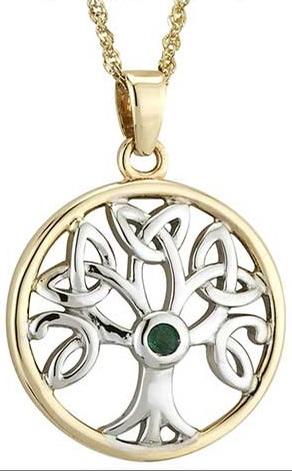 Solvar Jewelry Tree of Life Pendant 14K Gold Jewelry Pendants Necklaces ...