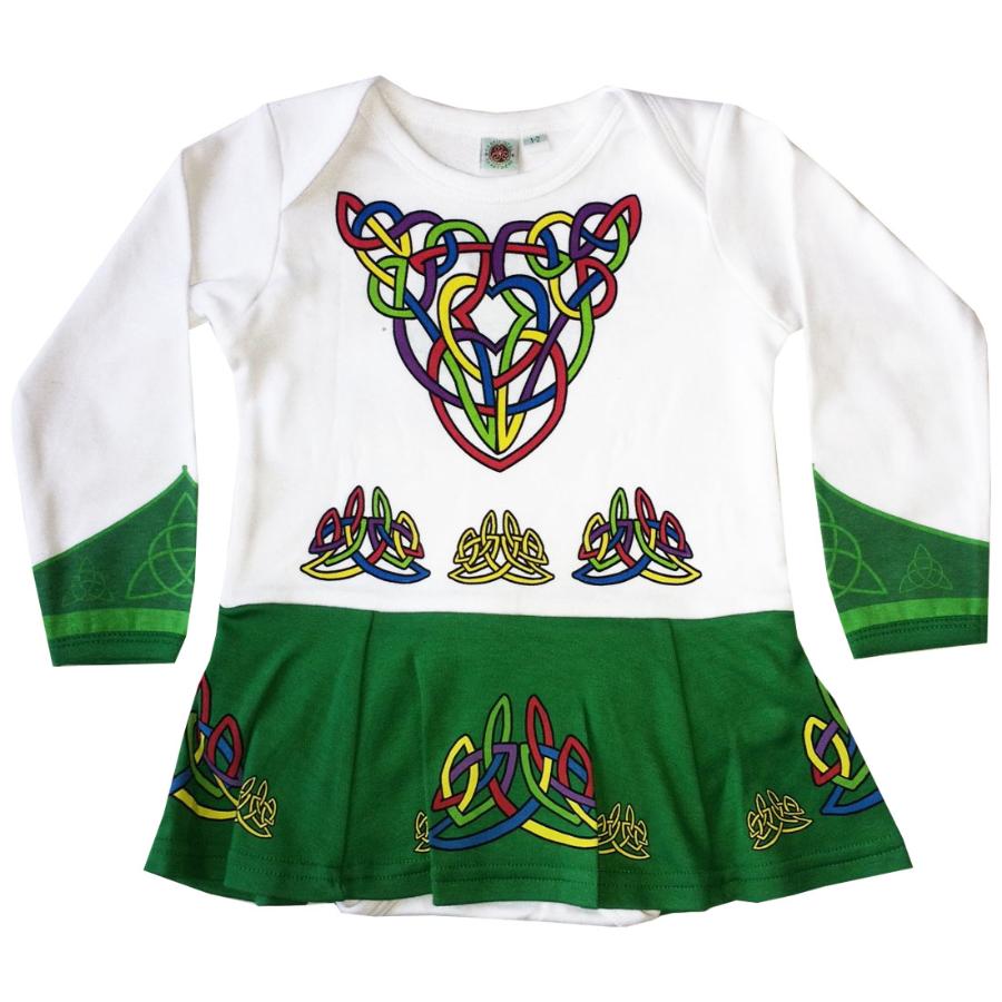 Irish Traditional Craft Baby's Irish Dancer Dress Clothing Tops at ...