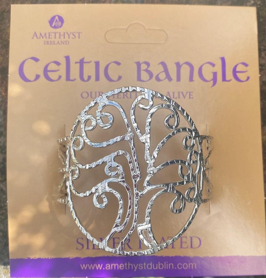 Amethyst Dublin Celtic Irish Bangle (Tree of Life) Jewelry Bracelets ...