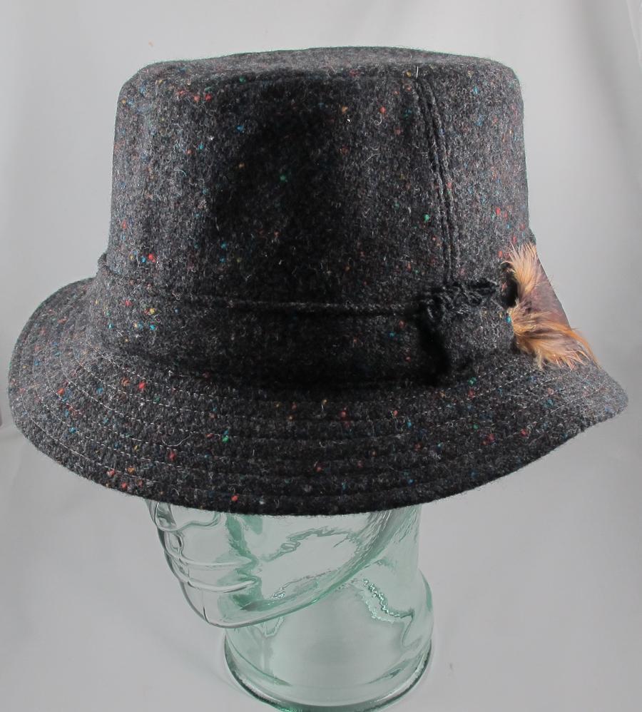 Hanna Hats Black Speckled Walking Hat Clothing Caps Hats at Irish on Grand