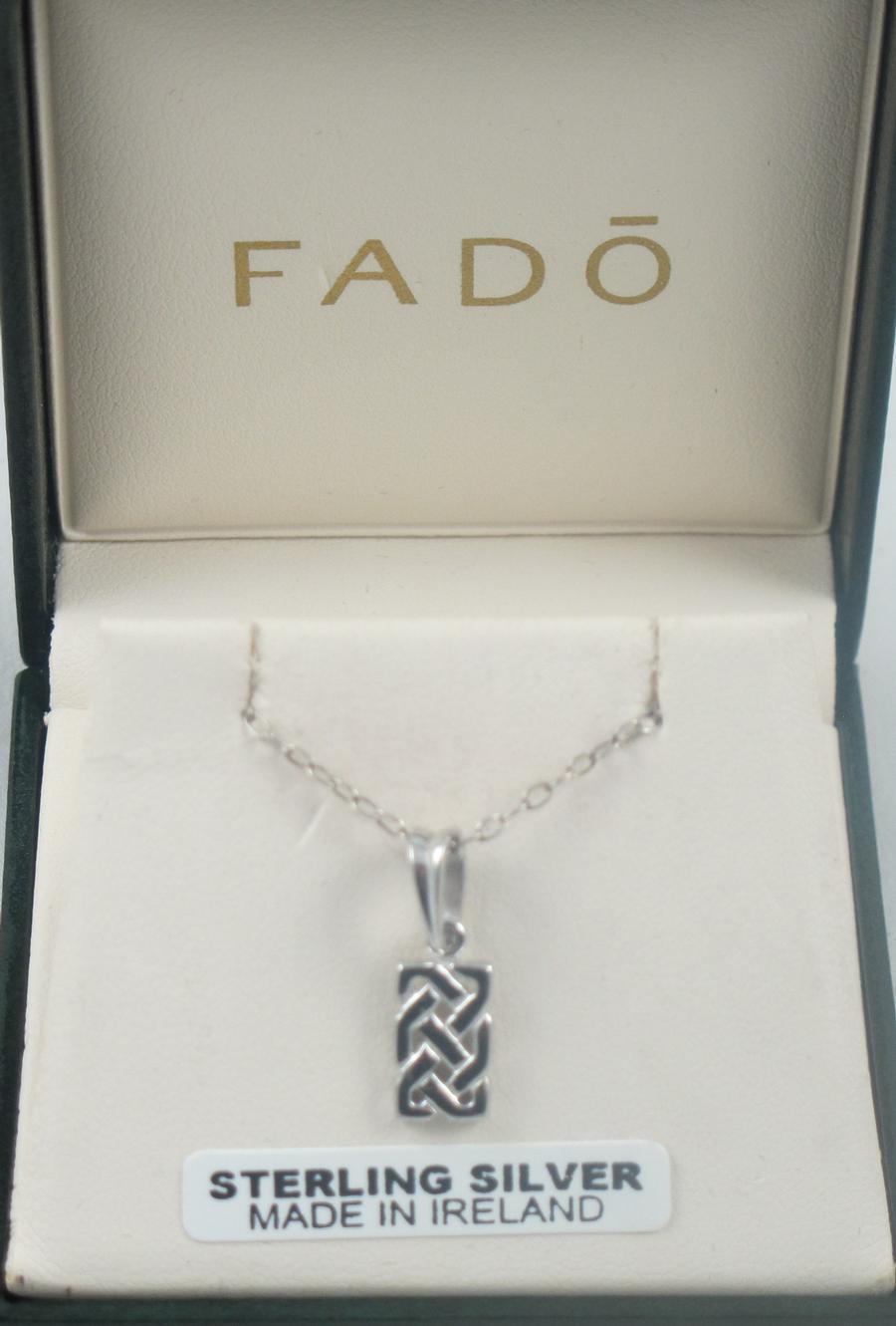 Fado Jewelry Rectangular Celtic Pendant Jewelry Pendants Necklaces at ...