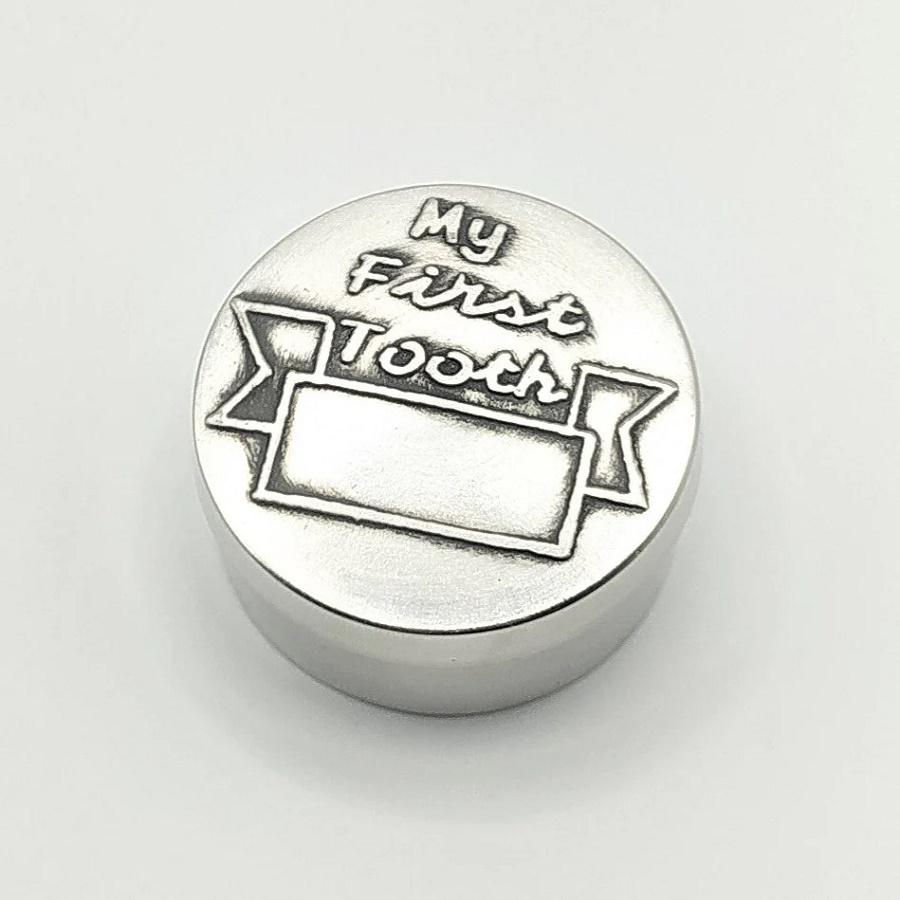 Mullingar Pewter My First Tooth Keepsake Box Children at Irish on Grand
