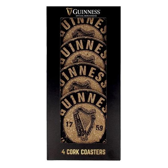 Guinness Storehouse Guinness Harp Cork Coasters at Irish on Grand