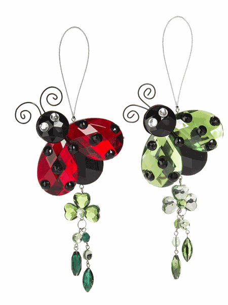 Ganz Irish Ladybug Ornament Christmas at Irish on Grand