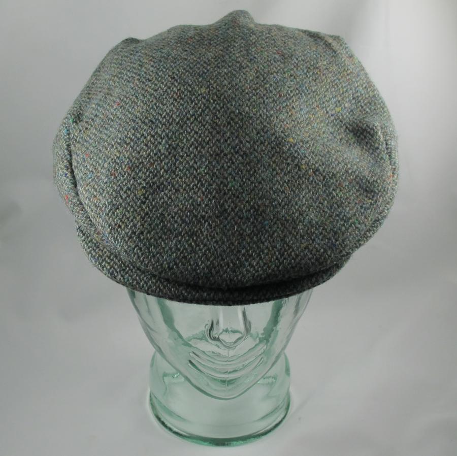 Hanna Hats Irish Vintage Cap (Moss Green Tweed) Clothing Caps Hats at ...