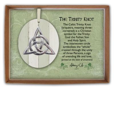C.ART Irish Ornament (Trinity Knot) Occasion Holidays Christmas at ...