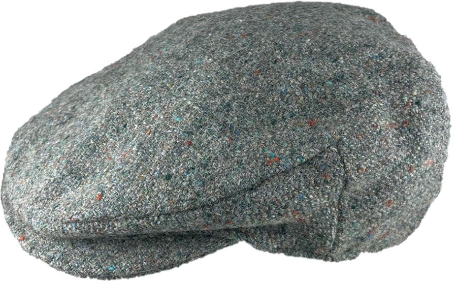 Hanna Hats Irish Vintage Cap (Sea Glass Plain Weave Tweed) Clothing ...